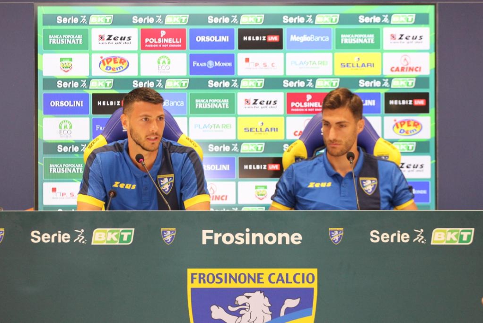 MAZZITELLI E SAMPIRISI SI PRESENTANO – Frosinone Calcio